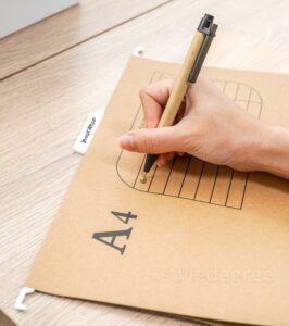 Slate Customisable Document & Desk Organizer | Paper Organizer