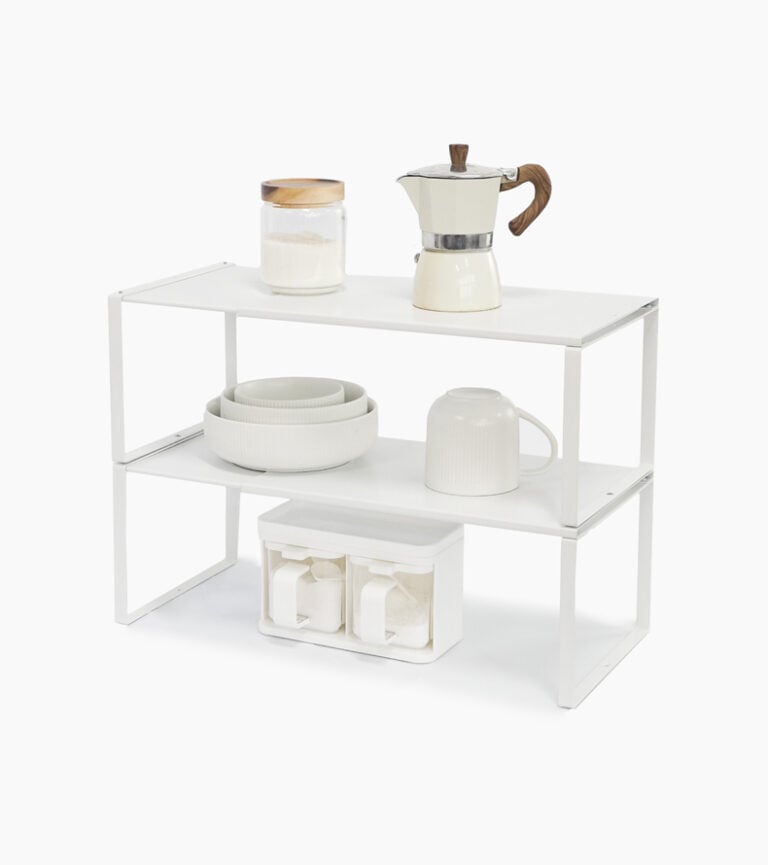 Extendly™ Kitchen Shelf & Countertop Rack | Extendable Design