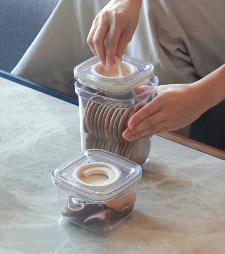 ClarityTwist™ Airtight Container Set of 8 | Aesthetic Pantry Storage