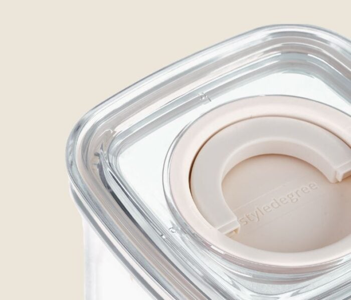 ClarityTwist™ Airtight Container | Leakproof Food Storage | 1600ml