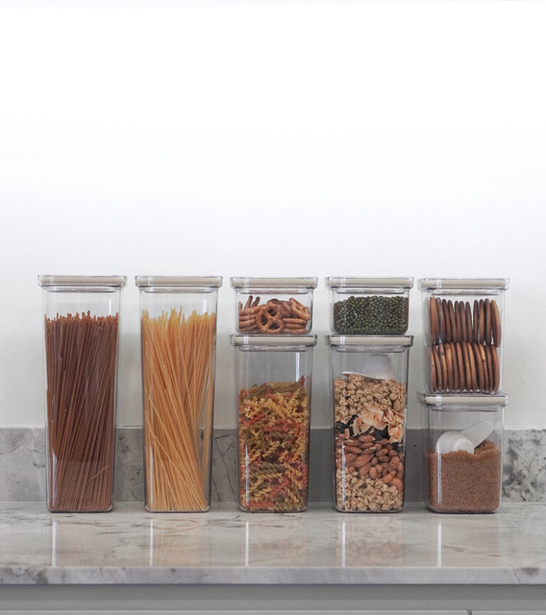 ClarityTwist™ Airtight Container Set of 5 | Aesthetic Pantry Storage